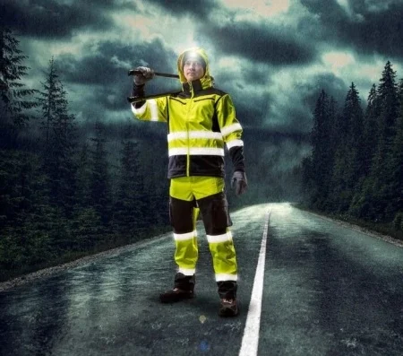 Jakna reflektiv vodootporna M ( 81-720-M )