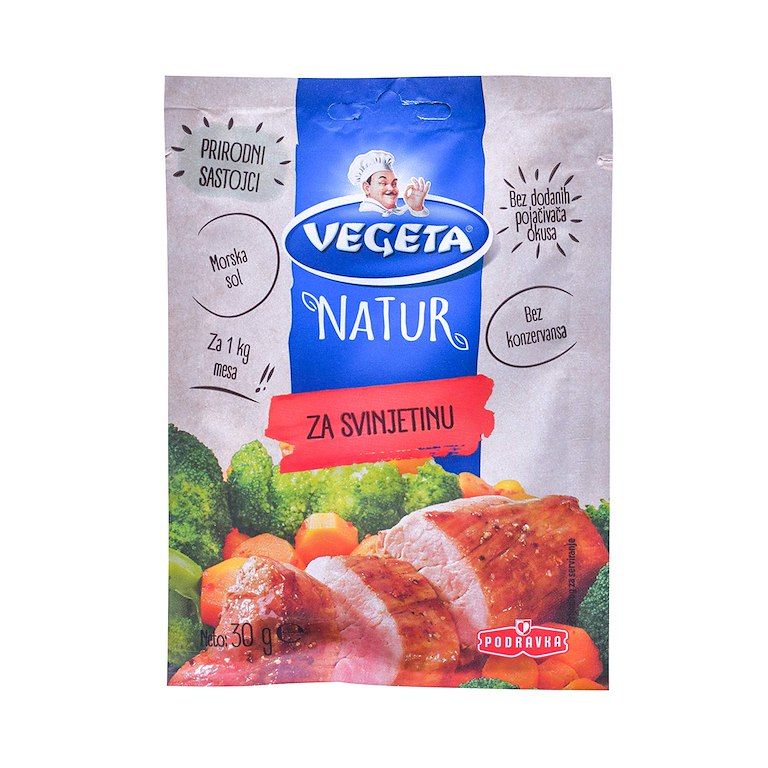 Vegeta natur za svinjetinu 30g podrvka vegeta