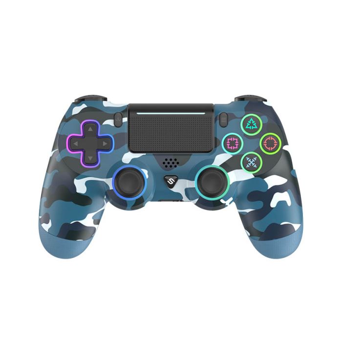 Gamepad Spawn PlayPro 4 Wireless PS4/PS3/PC/Android/IOS - Blue Camo