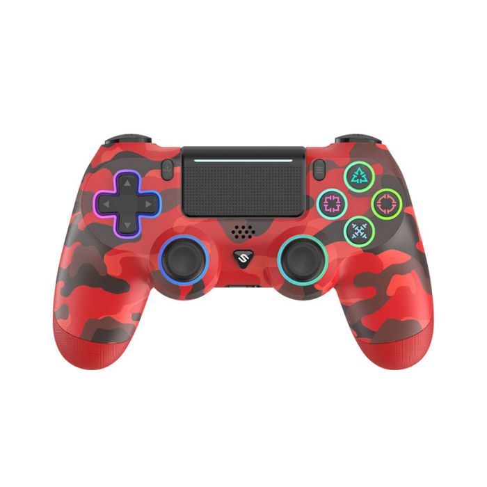 Gamepad Spawn PlayPro 4 Wireless PS4/PS3/PC/Android/IOS - Red Camo
