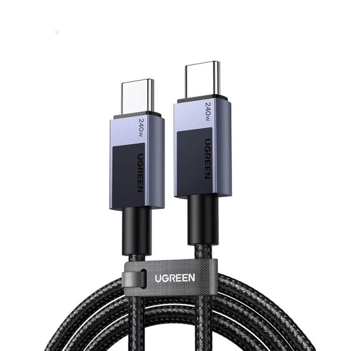 Kabl UGREEN L513 USB-C to USB-C PD Fast Charging Cable Space Gray 1m