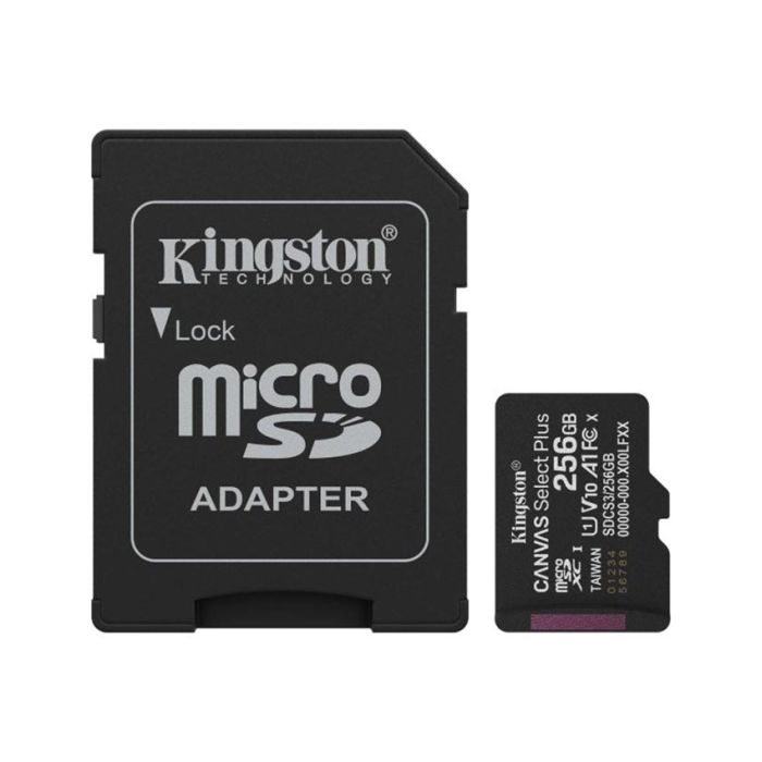 KINGSTON Memorijska kartica U1 V10 SDXC 256GB Canvas Select Plus G3 150R SDCS3