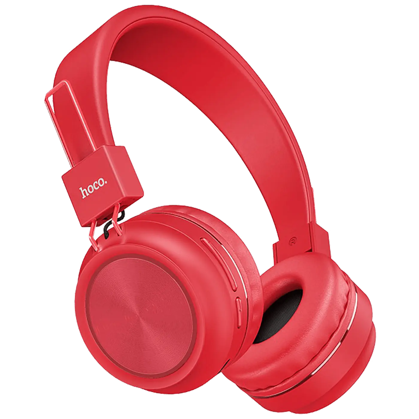 HOCO Slušalice bežične/žične W25 Promise Crvene, Bluetooth, mikrofon