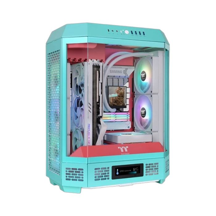 Kućište Thermaltake The Tower 600 (CA-1Z1-00MLWN-00) mint strawberry