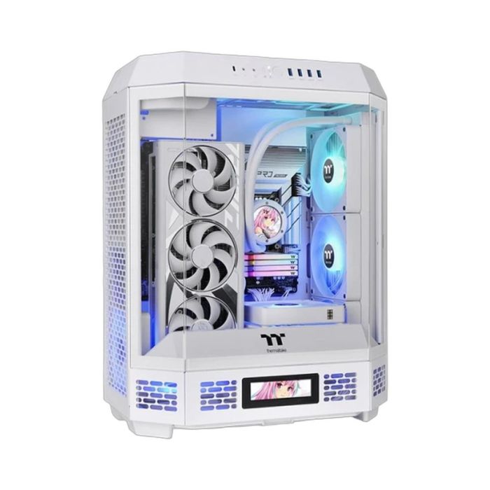 Kućište Thermaltake The Tower 600 Snow (CA-1Z1-00M6WN-00) white