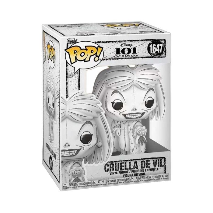 Figura Funko POP! Disney: Sketched - Cruella De Vil