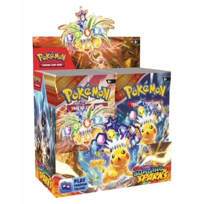 Društvena igra Pokemon - TCG SV8 Scarlet & Violet -Surging Sparks Booster pack