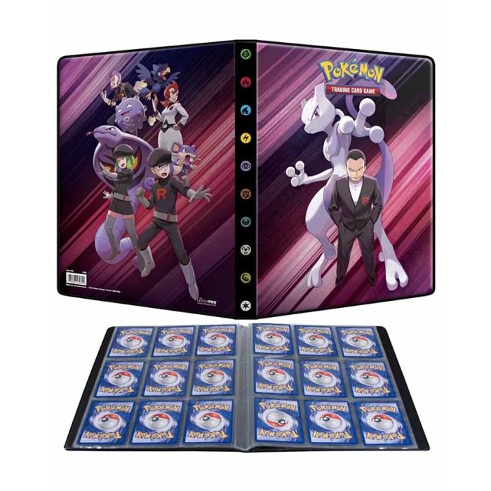 Album Pokemon Giovanni & Mewtwo - Ultra PRO: 9-Pocket Binder