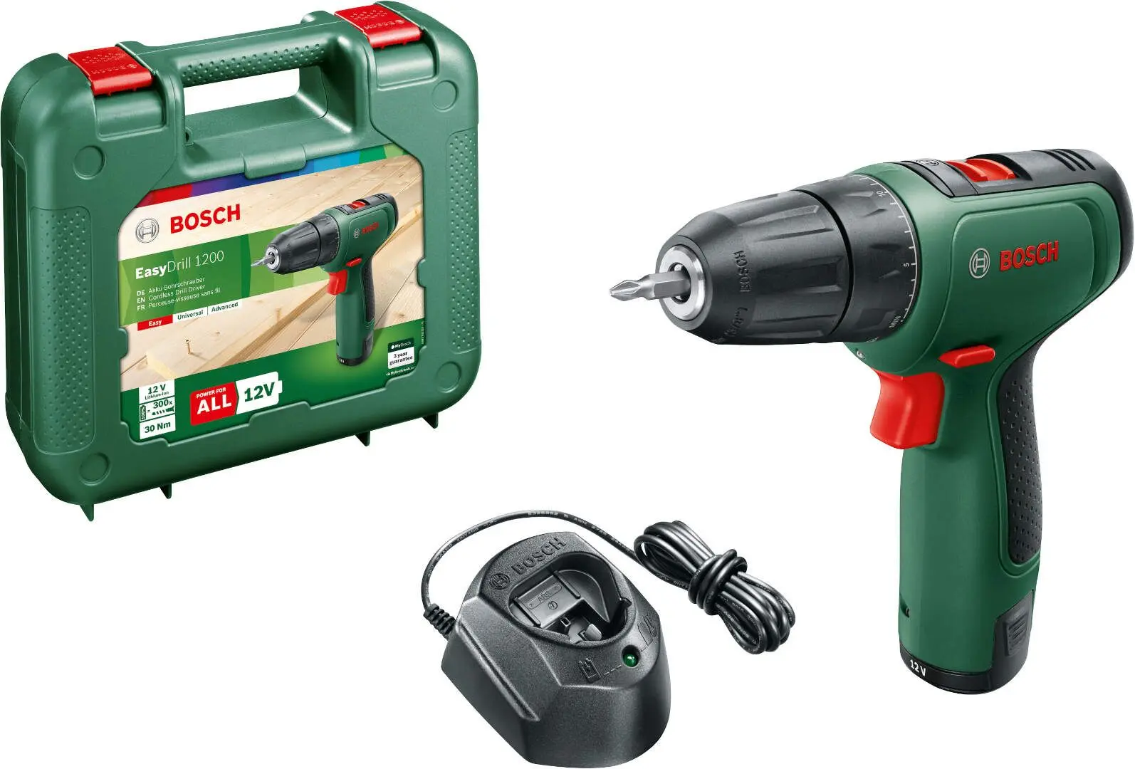 BOSCH Akumulatorska bušilica/odvrtač EasyDrill 1200 06039D3006