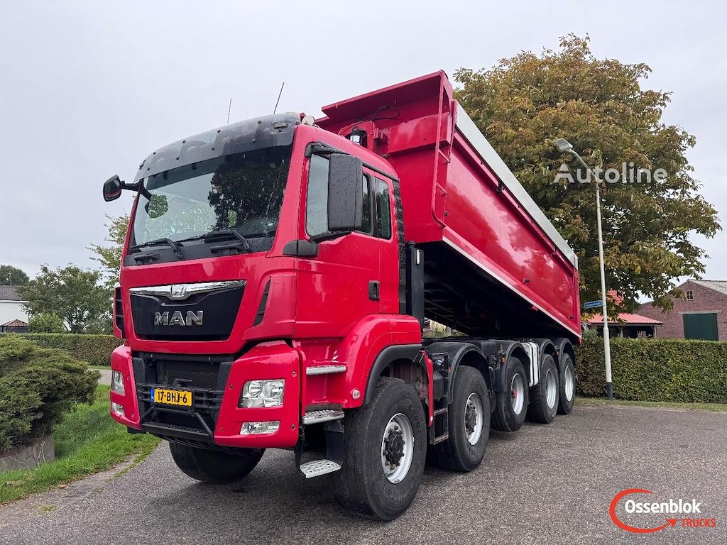 MAN TGS 49.440 10x8 Euro 6 Kipper met afdek kleppen kiper