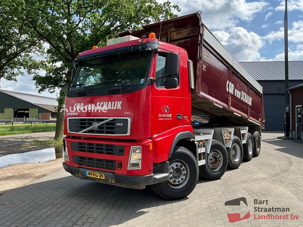Volvo FH 440 10x4 Euro 5 geisoleerde asfaltkipper met aluminium milieu kiper
