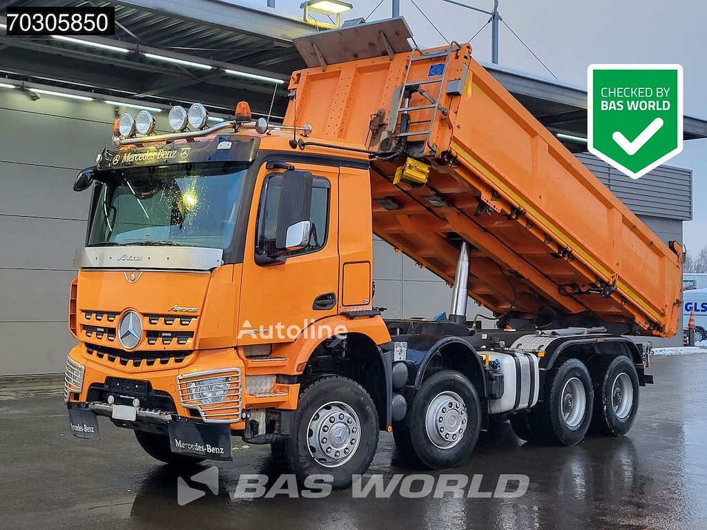 Mercedes-Benz Arocs 3243 Arocs 8X4 14m3 Dautel 3-side tipper Big-Axle Steelsus kiper
