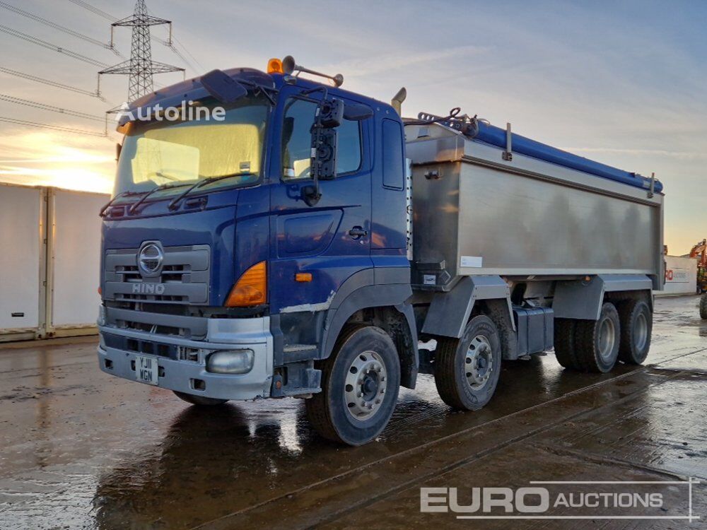 Prodaje se Hino 2011 Hino 8x4 Tipper Lorry, Insulated Weightlifter Body, Easy Sh kiper na aukciji