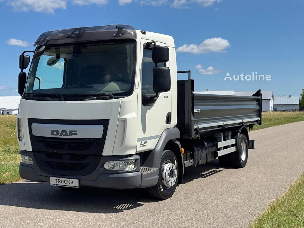 DAF LF 180 3 KANT KIPPER EURO6 NIEUWSTAAT! kiper