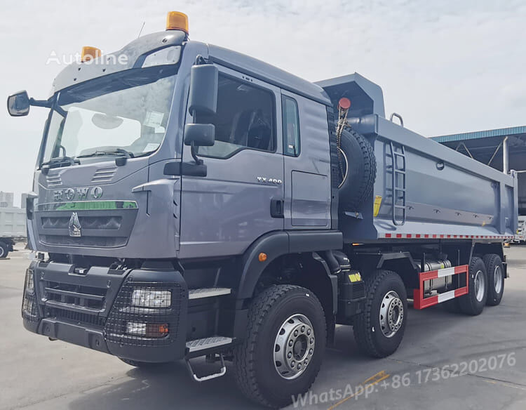 Novi Howo HOWO TX400 8x4 New Tipper Trucks Price in Guyana kiper