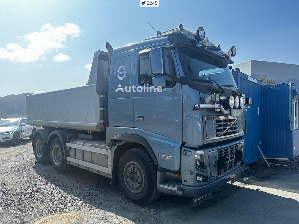 Volvo FH750 6x4 Brøyterigget Kombibil kiper