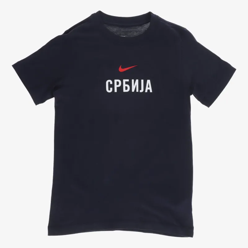 Nike S Y NK TM SS COTTON TEE-OBSIDIAN