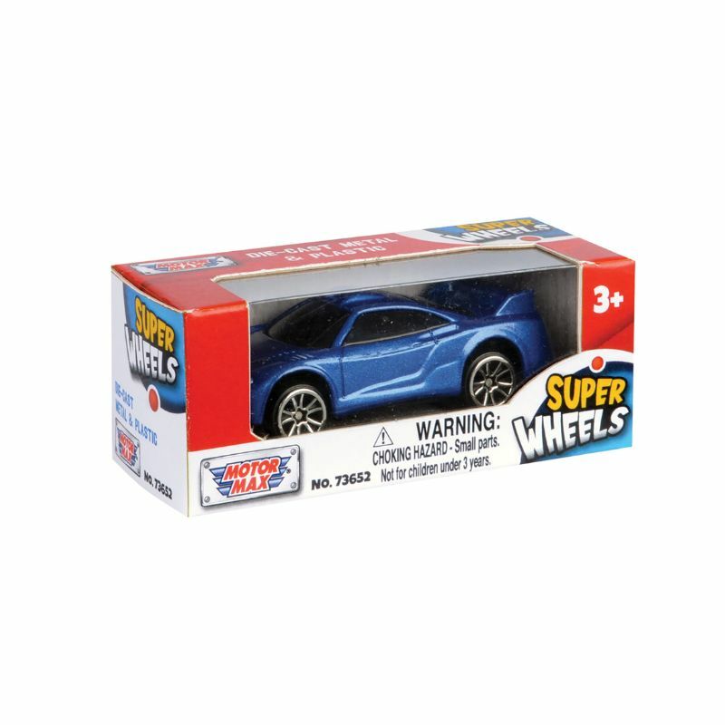 MET. AUTO 3" 1:64 DIE CAST VEHICLE ASST