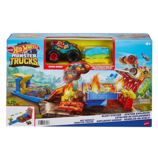 HOT WHEELS Monster Truck Set Sa Ispaljivačem