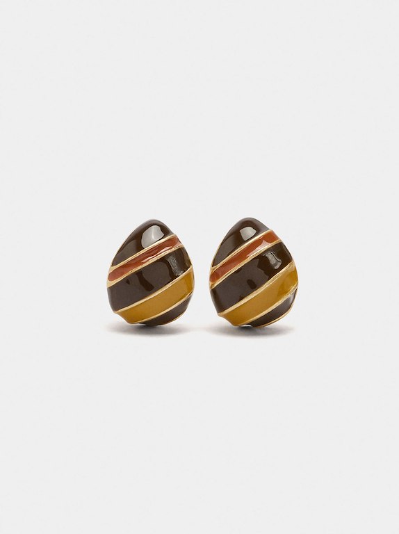MULTICOLOR EARRINGS WITH ENAMEL