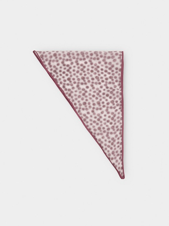 PRINTED TRIANGULAR SCARF