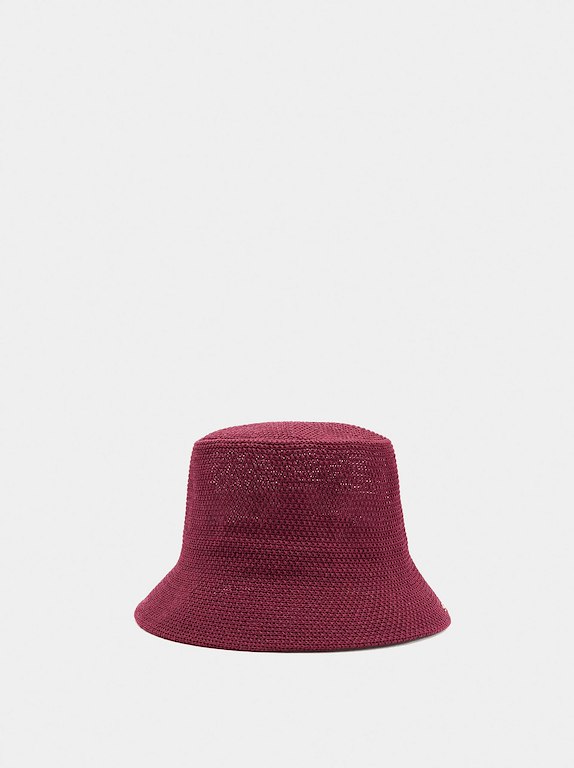 KNIT BUCKET HAT