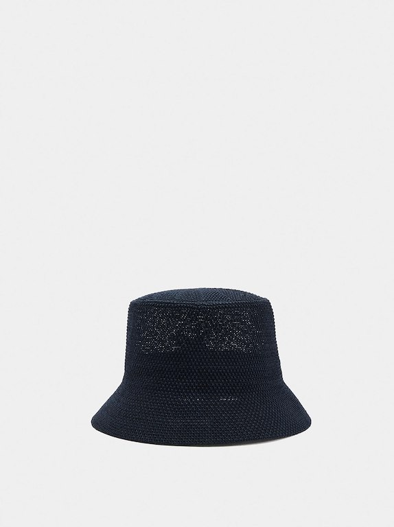 KNIT BUCKET HAT