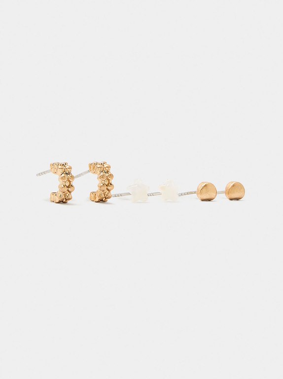 SET OF SHORT EARRINGS