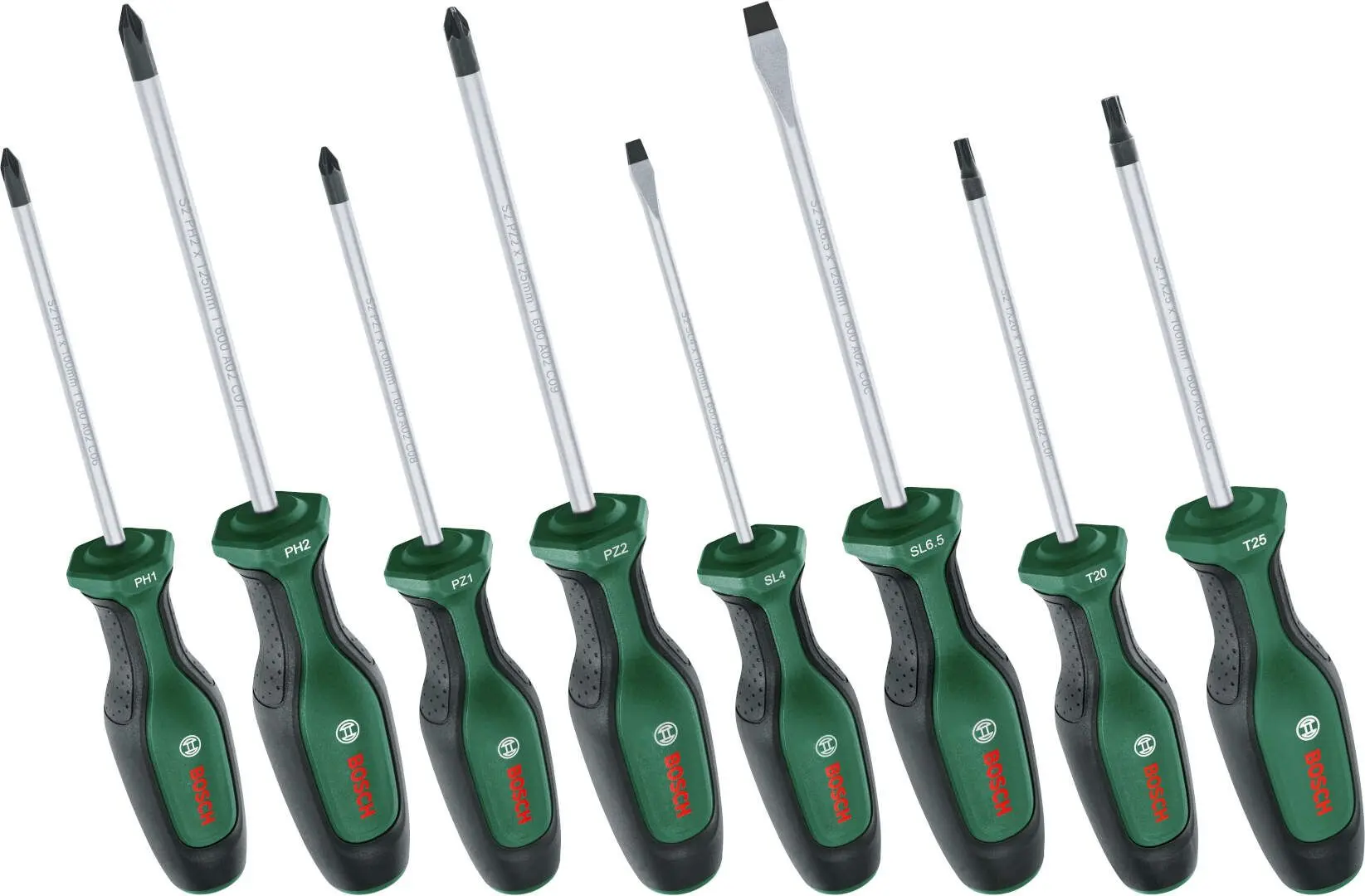 Bosch 8-delni set odvijača PH/PZ/SL/TX 1600A02BX8