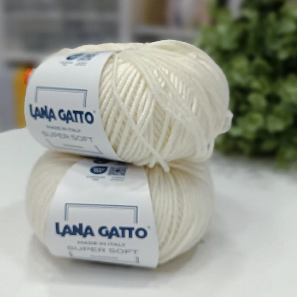 Vunica LANA GATTO SUPER SOFT BEŽ BELA 978