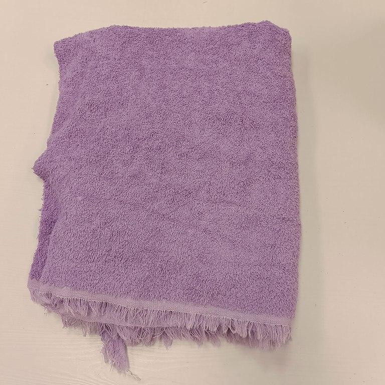 Parče pamuk frotir lila 45×160