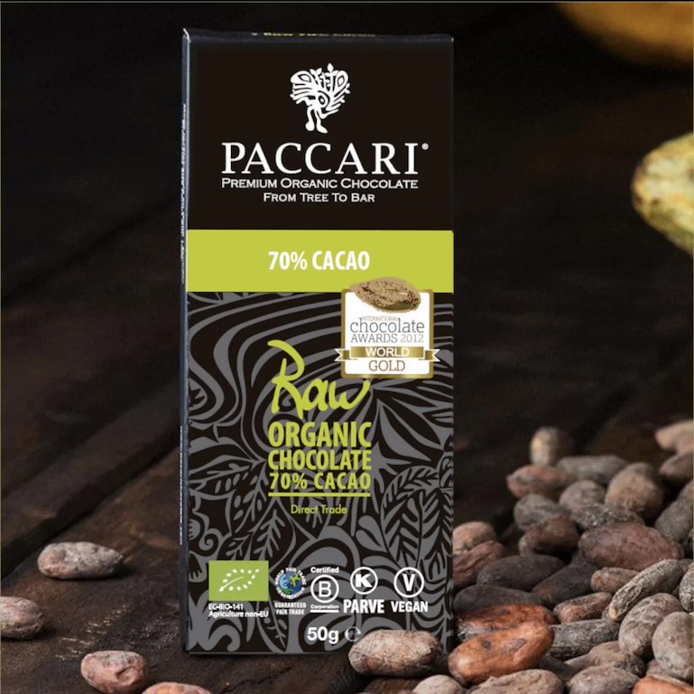 Paccari organska čokolada – Raw