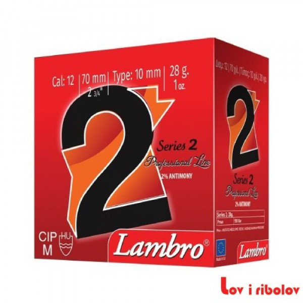 Patron Lambro 12/70 Trap 28gr 7.5 Serija 2 za prepelice