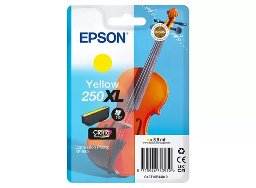 Single Yellow 250XL Violin Claria Photo HD Ink