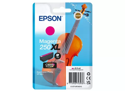 Singlepack Magenta 250XL Violin Claria Photo HD Ink