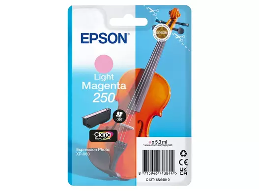 Singlepack Light Magenta 250 Violin Claria Photo HD Ink