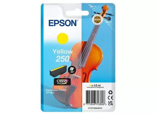 Single Yellow 250 Violin Claria Photo HD Ink