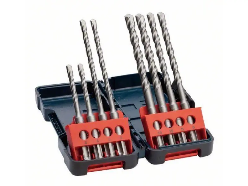 Bosch Set hamer burgija SDS Plus-3 2607019902, Tough Box, 8 delova