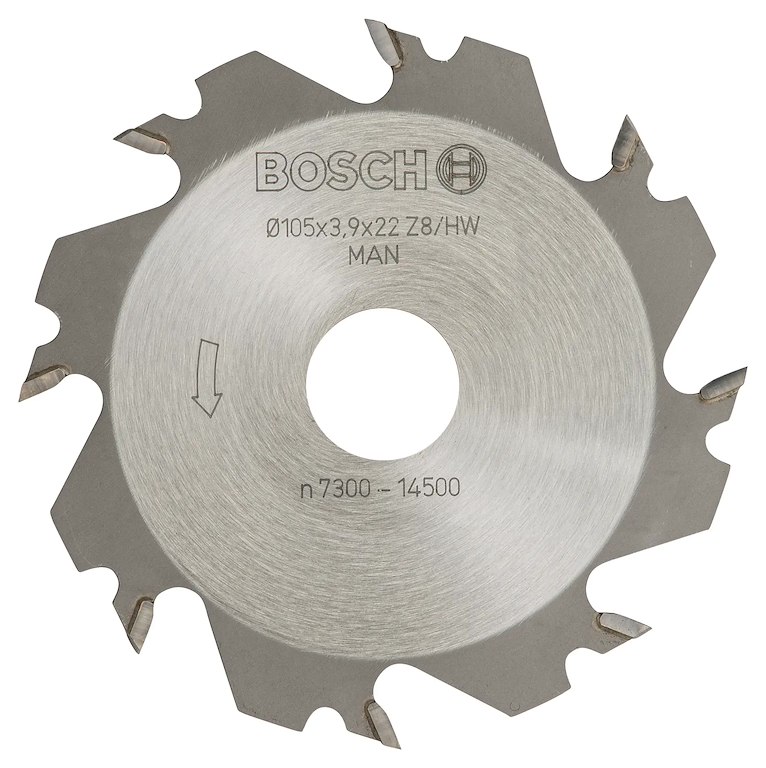 Bosch Pločasto glodalo 3608641013, 8, 22 mm, 4 mm