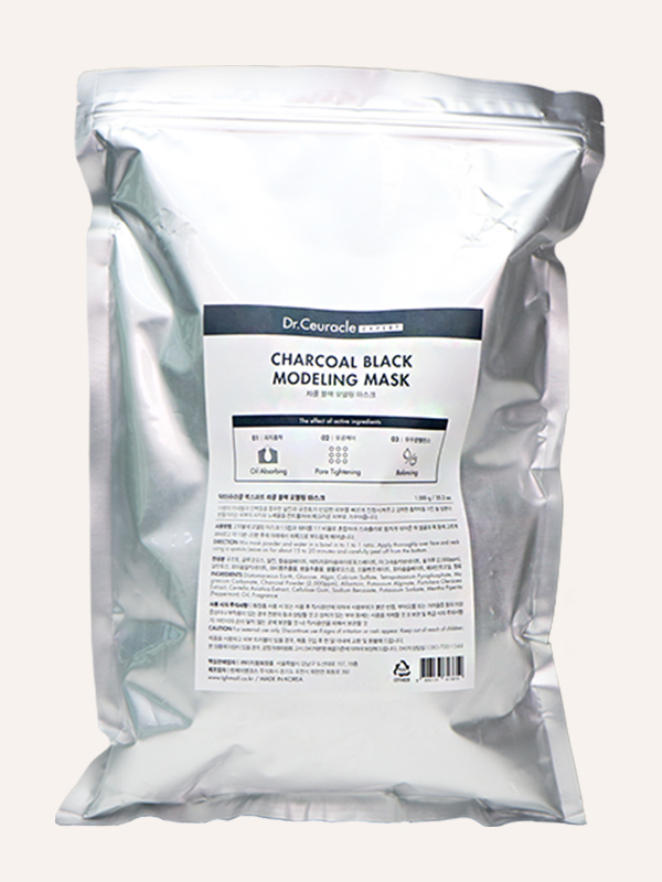 Dr.Ceuracle Expert Charcoal Black Modeling maska za lice 1000 g