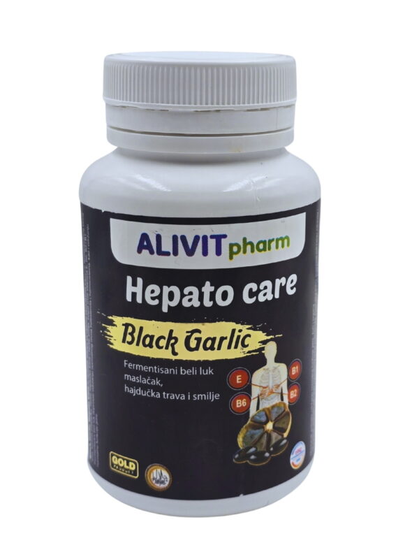 Black Garlic Hepato Care 90 kapsula – prirodna podrška jetri