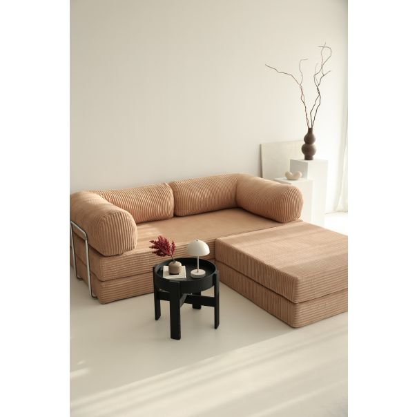 ATELIER DEL SOFA Ugaona garnitura Nook v1, braon
