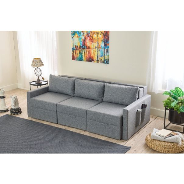 ATELIER DEL SOFA Trosed Saros, siva