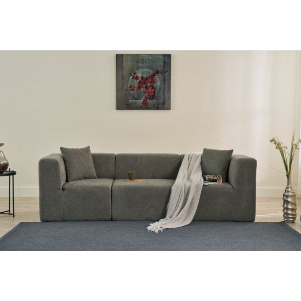 ATELIER DEL SOFA Trosed Raks, siva
