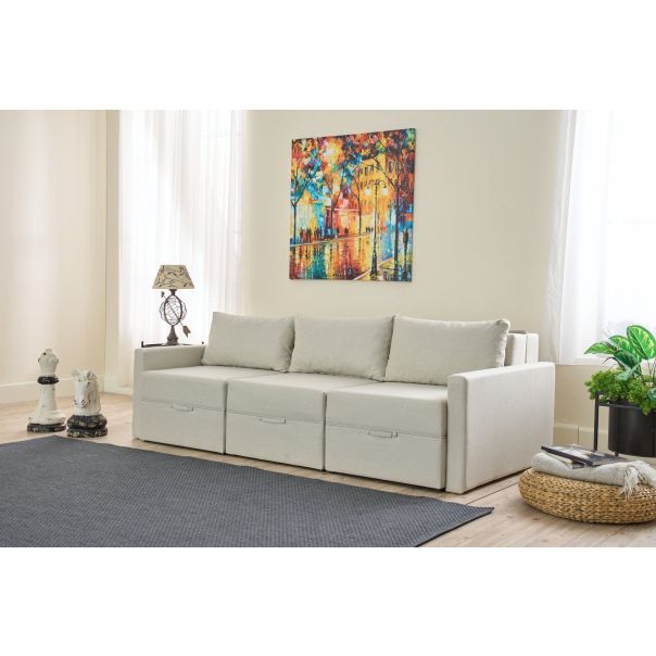 ATELIER DEL SOFA Trosed Saros, krem