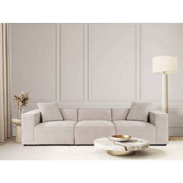 ATELIER DEL SOFA Trosed Lora, svetlo braon