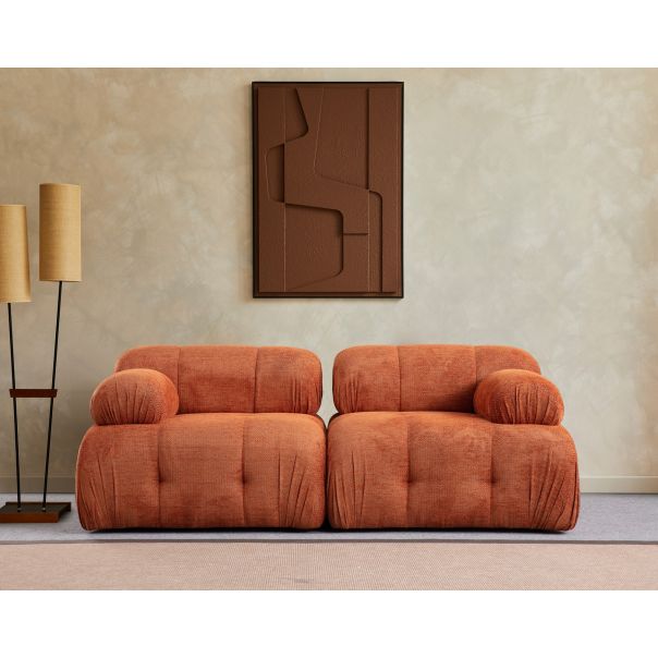 ATELIER DEL SOFA Dvosed Petite 2, narandžasta