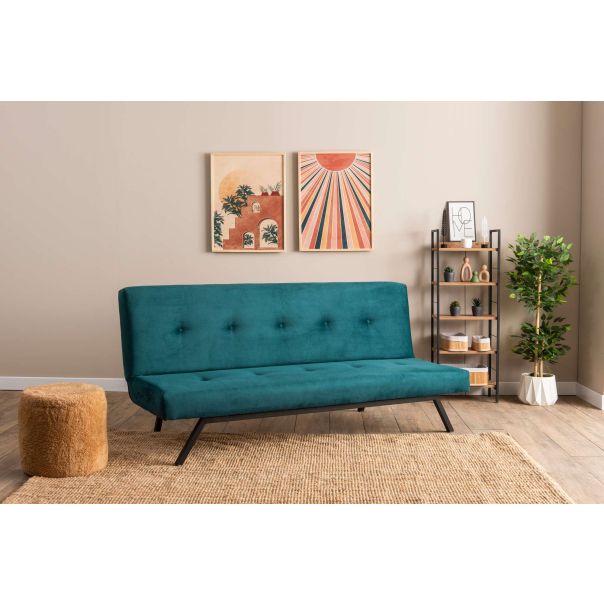 ATELIER DEL SOFA Trosed Zola, petrolej
