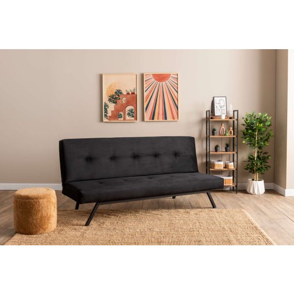 ATELIER DEL SOFA Trosed Zola, crna