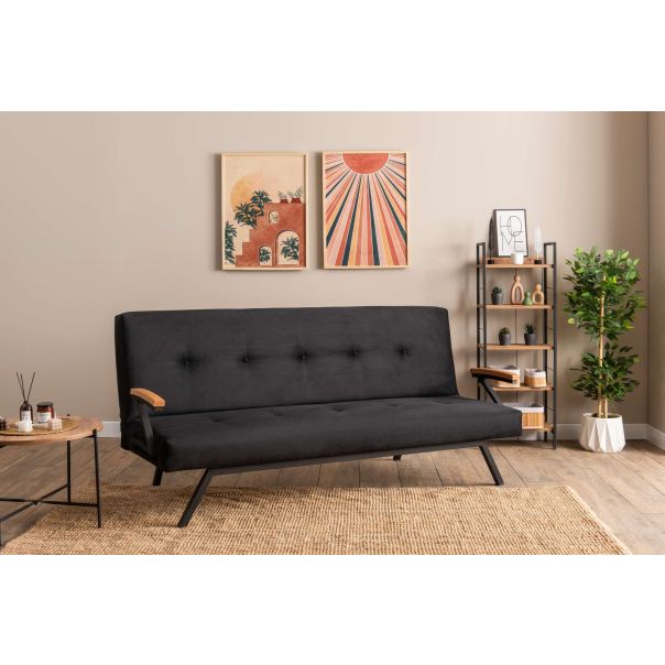ATELIER DEL SOFA Trosed Zven, crna